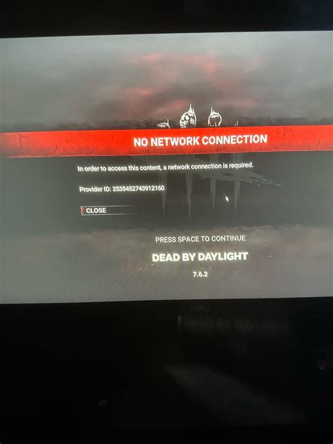 No Network Connection Issue Rdeadbydaylight