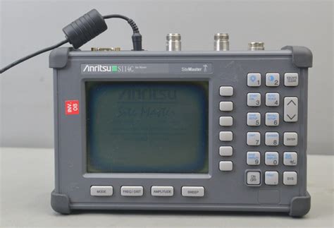 Anritsu Site Master Cable And Antenna Analyzer S114c With Case Rhino