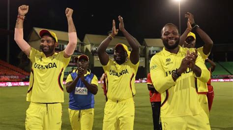 T20 World Cup 2024 ഇത്തിരി കുഞ്ഞന്മാരുടെ വിജയം ടി20 ലോകകപ്പില്‍ ചരിത്രം സൃഷ്ടിച്ച് ഉഗാണ്ട