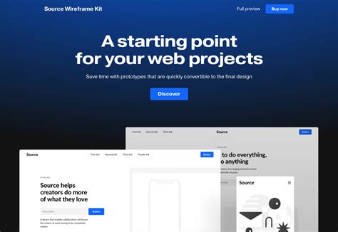 Source Wiraframe Kit Top Design Resources