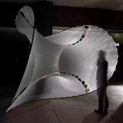 Toroidal Textile Hybrid Sean Ahlquist Prof Achim Menges Bum Suk Ko Developed Through