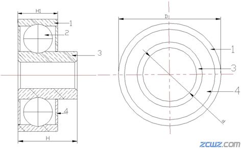 608轴承图纸轴承图纸第12页大山谷图库