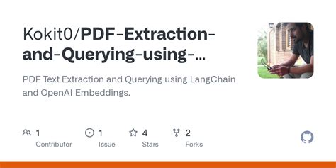 Pdf Extraction And Querying Using Langchain And Openai Embeddingsreadmemd At Main · Kokit0pdf