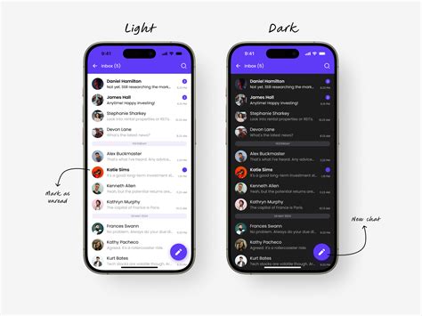 Inbox Chat App By Olivia Permatasari On Dribbble