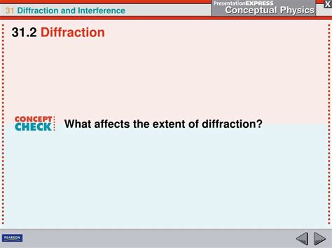 Ppt The Wave Model Of Light Explains Diffraction And Interference Powerpoint Presentation