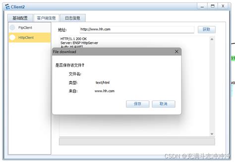 基于ensp的dhcp dns域名转换 dhcp域名转换文件 csdn博客