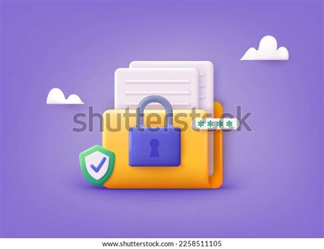 Personal Data Protection Concept Data Security Stock Vector Royalty Free 2258511105 Shutterstock