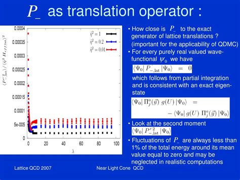 Ppt Near Light Cone Qcd On The Lattice Powerpoint Presentation Free Download Id 5196781