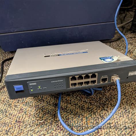 Linksys Cisco RV Port VPN Router Allsold Ca Buy Sell Used Office Furniture Calgary
