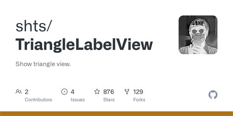 Github Shtstrianglelabelview Show Triangle View