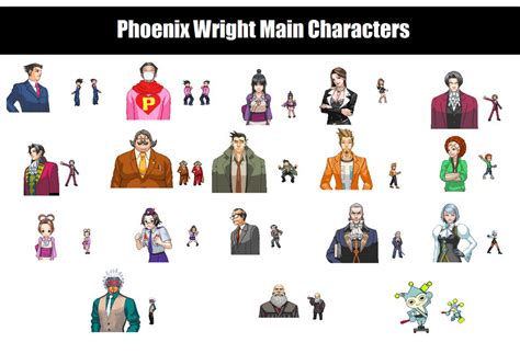 Phoenix Wright Pokemon Sprites By Prosecutorblue On Deviantart