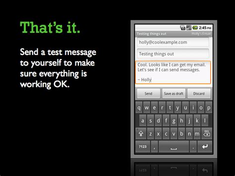 How Do You Setup Email On A Android Phone