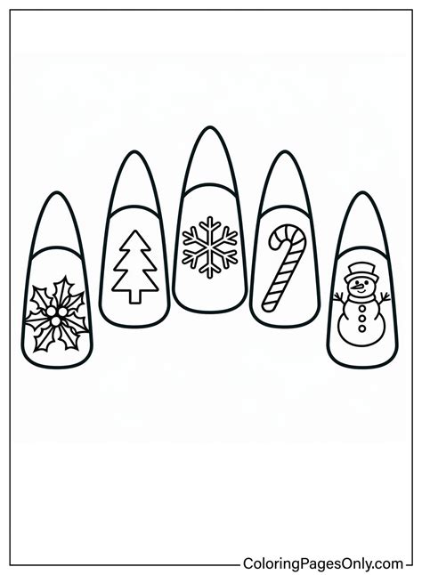 30 Nails Coloring Pages Free Printable Pdf And Online Coloring