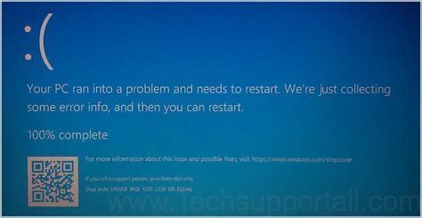Solved How To Fix DRIVER IRQL NOT LESS OR EQUAL Windows Error TSA