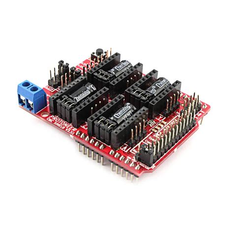 Elecrow Cnc Shield V351 For Arduino Grbl V09 Compatible With Pwm Spind Board Diy Cnc Projects