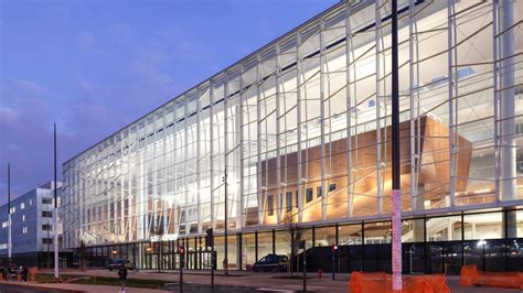 Glazed Street Cuts Through University In Paris By Bernard Tschumi