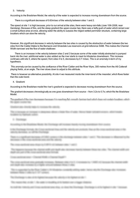 SOLUTION Gcse Geography Coursework Strand Interpertation Of Data Studypool