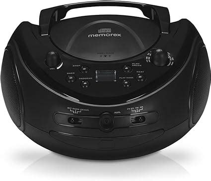 Amazon Com Memorex Portable CD Boombox With AM FM Radio Electronics