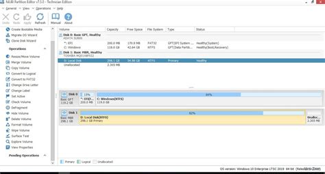 Pm Hệ Thống Niubi Partition Editor Technician Edition 7 5 0 Quản Lý Phân Vùng ổ đĩa Chế độ
