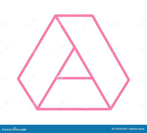 Linear Triangle Element Stock Vector Illustration Of Cover 279342269