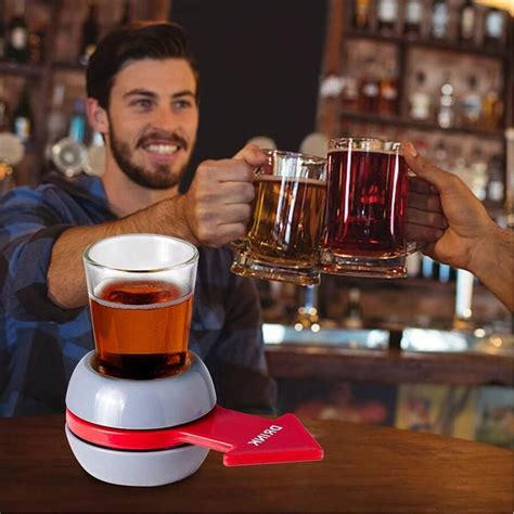 A Fun Spin Shooting Fun Drinking Game Spin Shooting Game Party Game Including Shot Glasses