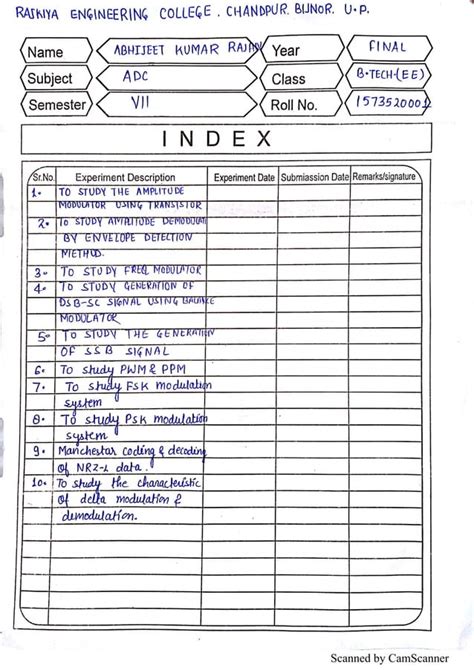 Analog And Digital Communication Lab Pdf