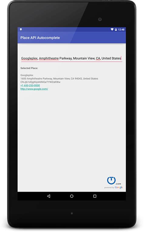 Android Places Api Autocomplete With Getplacebyid Truiton