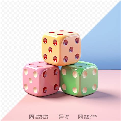 Premium Psd A Picture Of A Stack Of Dice With The Words The Word