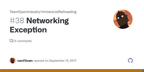 Networking Exception Issue TeamOpenIndustry ImmersiveRailroading GitHub