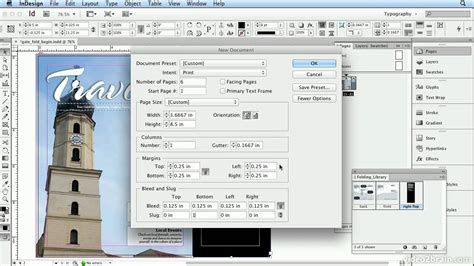 Adobe Indesign CS6 Tutorial 66 Creating Folding Spreads YouTube