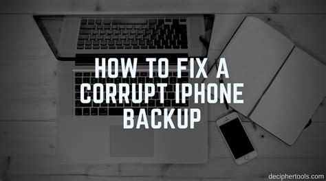 How To Fix IPhone Backup Corrupt Or Not Compatible Backup And Restore