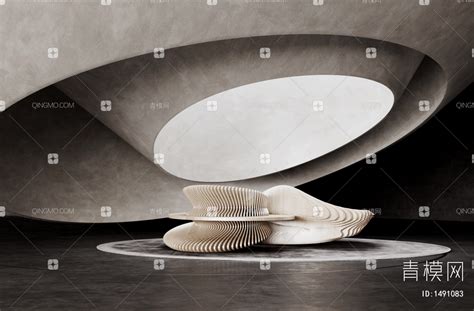 【异型沙发3d模型】 现代vr自然风侘寂有灯光有贴图max2016异型沙发3d模型下载 Id1491083 免费3dmax模型库 青模3d模型网