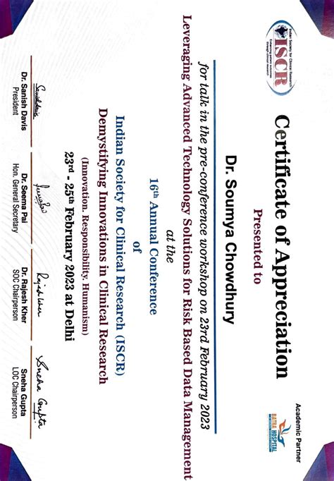 Soumya Jyoti Chowdhury Phd On Linkedin Iscr2023