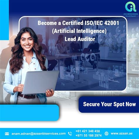 Aileadauditor Isoiec42001 Azaantraining Artificialintelligence Auditcertification
