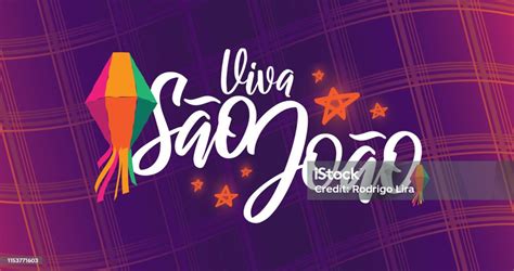 페 스타 준 나 브라질 문화 레이아웃의 타이포 그래피를 포르투갈어로 벡터 주니나 축제에 대한 스톡 벡터 아트 및 기타 이미지 주니나 축제 아코디언 악기 장식용 깃발