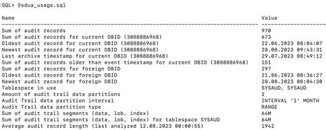 Sql Toolbox For Simplified Oracle Unified Audit Data Analysis Oradba
