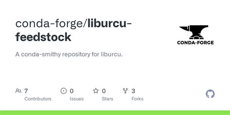 Github Conda Forgeliburcu Feedstock A Conda Smithy Repository For