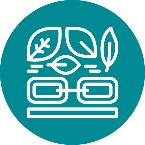 Green Supply Chain Outline Circle Icon 39536980 Vector Art At Vecteezy