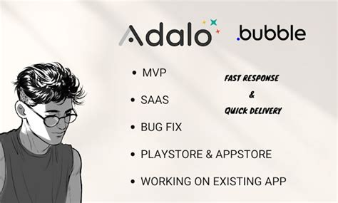 Develop Adalo Bubble Io Glide Buildfire Website Mobile Web App Saas Mvp