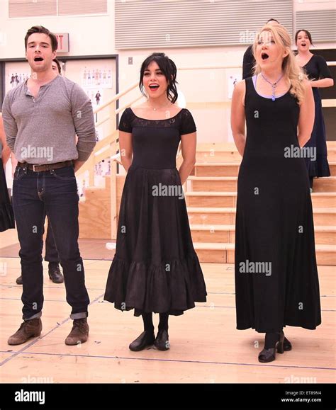 Media Day For The Broadway Musical Gigi Held At The New 42nd Street