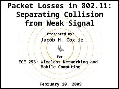 pptx diagnosing wireless packet losses in 802 11 separating