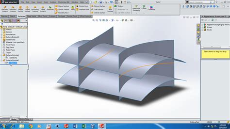 Video Tutorial Surface Trim In Solidworks Grabcad Tutorials