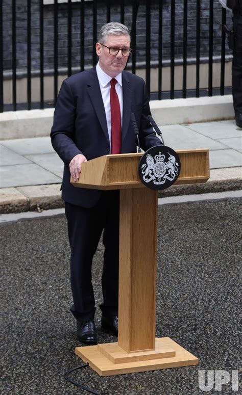 Photo Sir Keir Starmer Elected New British Prime Minister At No10