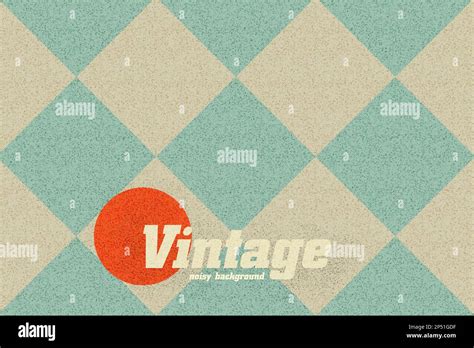 Vintage Tiled Simple Eps 10 Vector Background Contains Symbol To Spray Noise Stock Vector