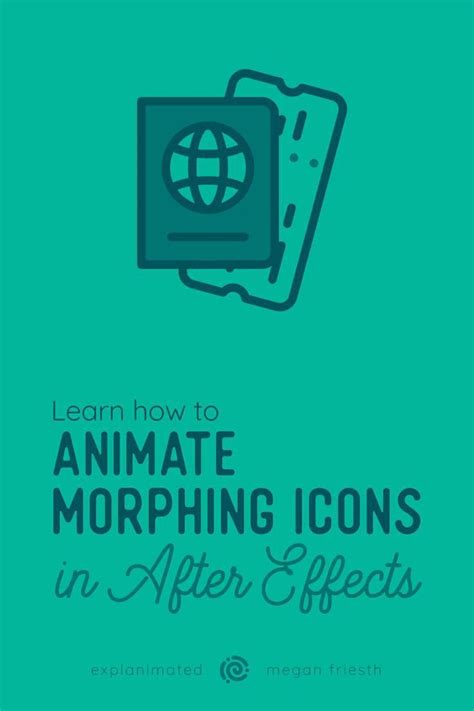 animating morphing icons in adobe after effects [video] motion