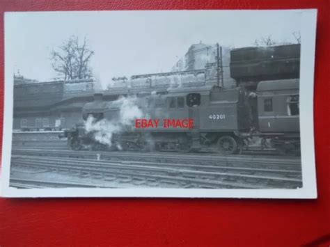 Photo Lms Stanier Class 3p 2 6 2t Loco No 40201 £2 00 Picclick Uk