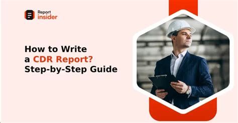 Write A Cdr Report Step By Step Guide Report Insider