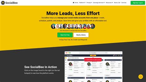 Socialbee Ai Powered Social Media Management Tool Creati Ai