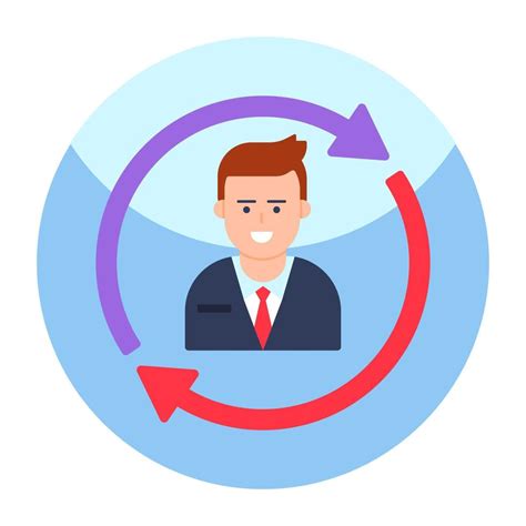 Perfect Design Icon Of Employee Turnover 9170614 Vector Art At Vecteezy