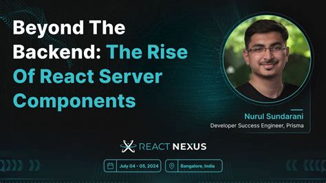 React Nexus On Linkedin In This Talk Nurul Sundarani Will Explore How